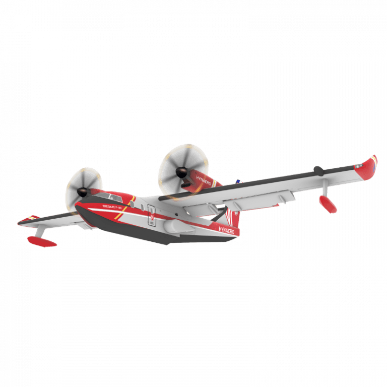 HYNAERO | Amphibious Aerial Firefighter Aircraft made in France