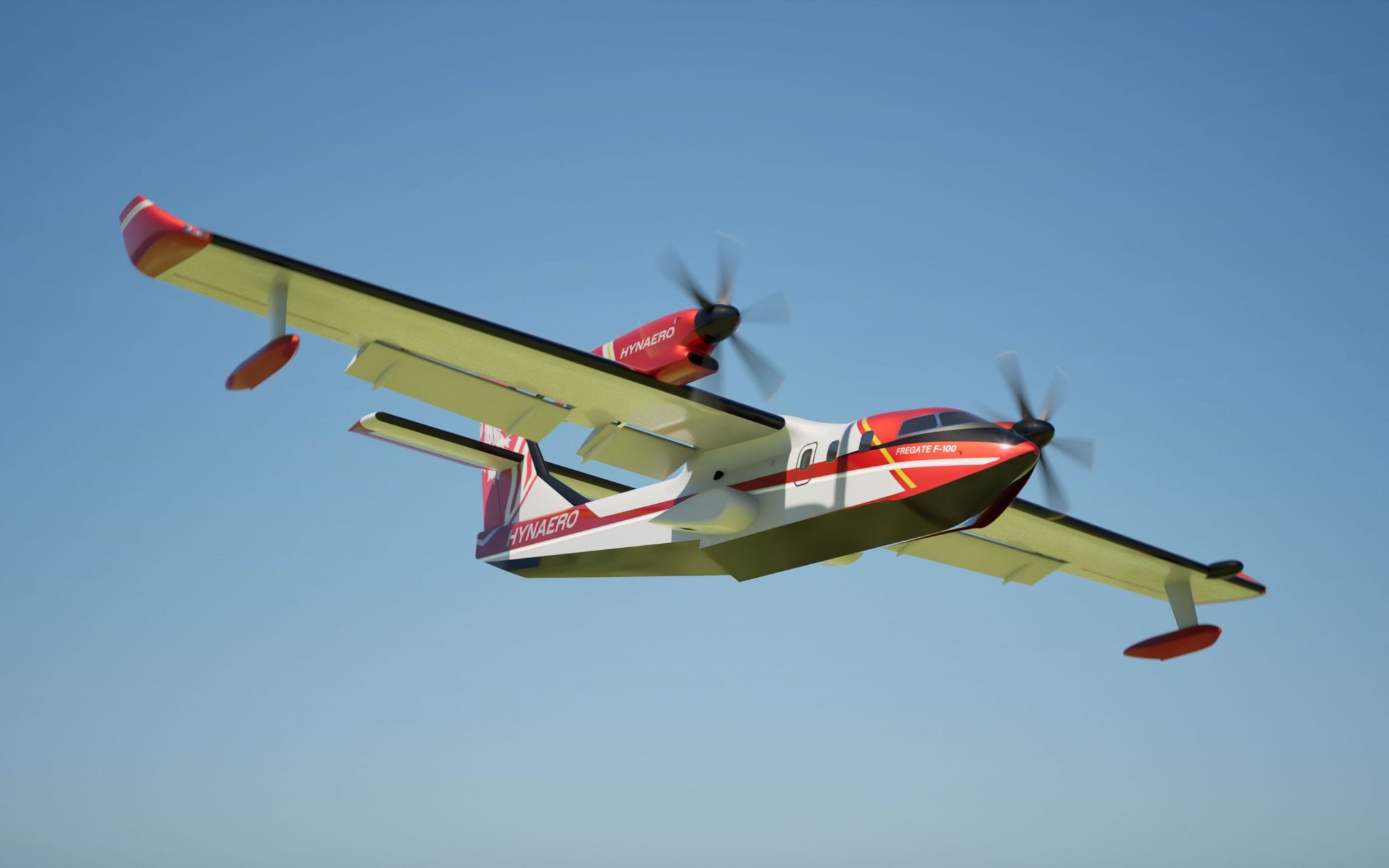HYNAERO | Amphibious Aerial Firefighter Aircraft made in France