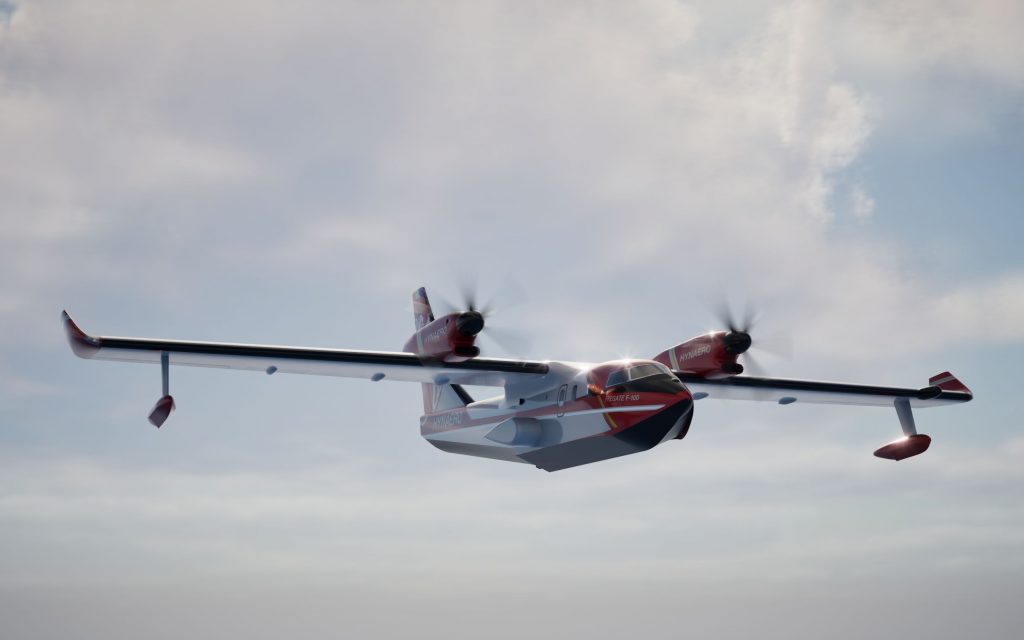 HYNAERO | Amphibious Aerial Firefighter Aircraft made in France