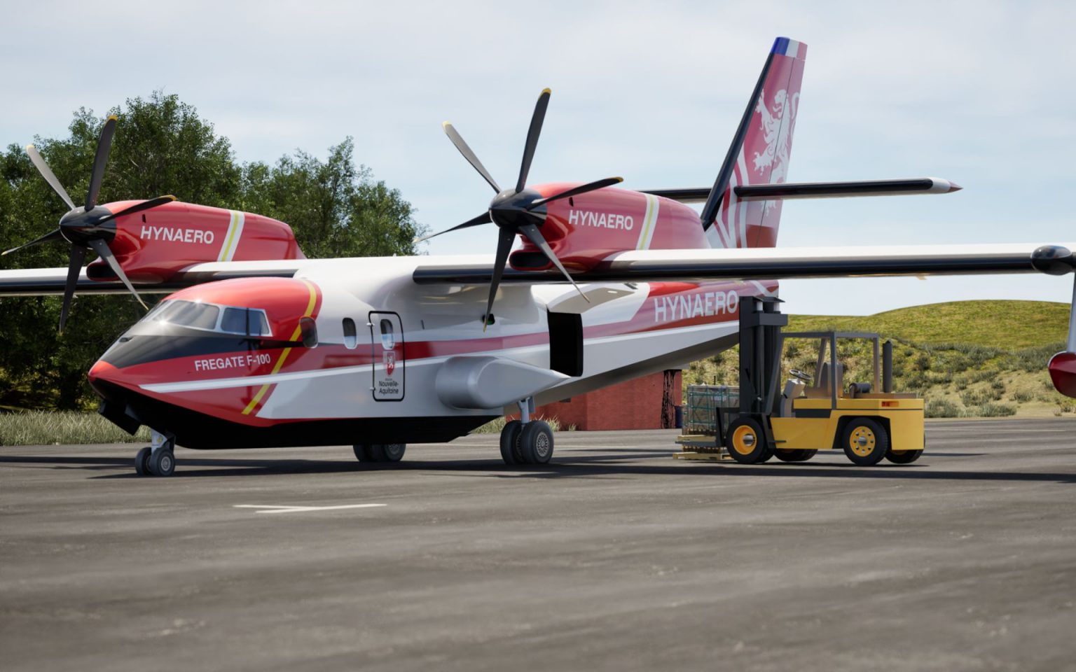 HYNAERO | Amphibious Aerial Firefighter Aircraft made in France