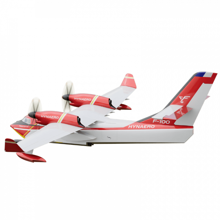 HYNAERO | Amphibious Aerial Firefighter Aircraft made in France
