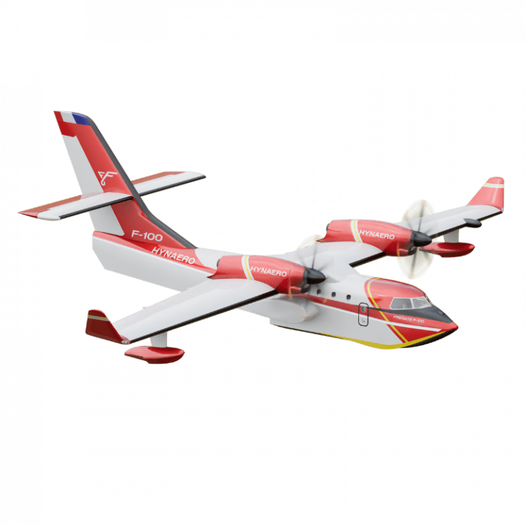 HYNAERO | Amphibious Aerial Firefighter Aircraft made in France