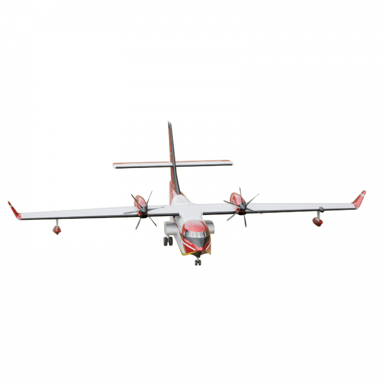 HYNAERO | Amphibious Aerial Firefighter Aircraft made in France