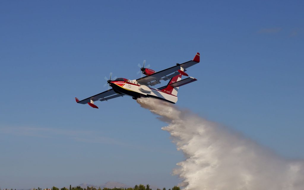 HYNAERO | Amphibious Aerial Firefighter Aircraft made in France