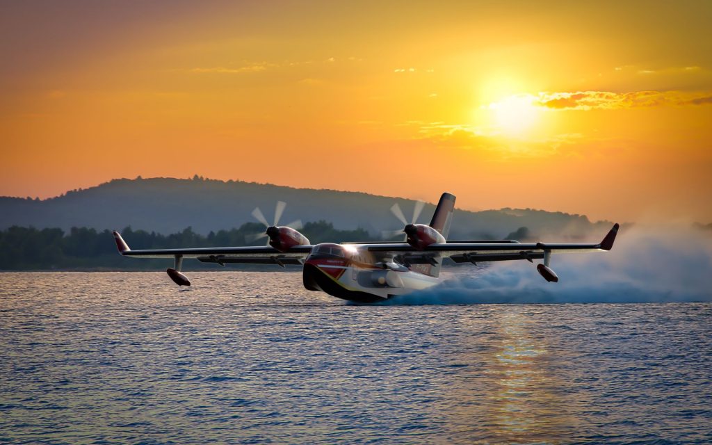 HYNAERO | Amphibious Aerial Firefighter Aircraft made in France